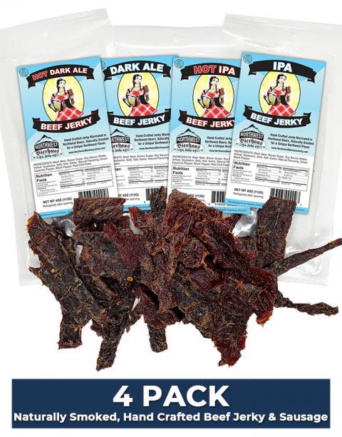 BeerJerky.com | Delicious Gourmet Beef Jerky Marinated in Beer and Wine